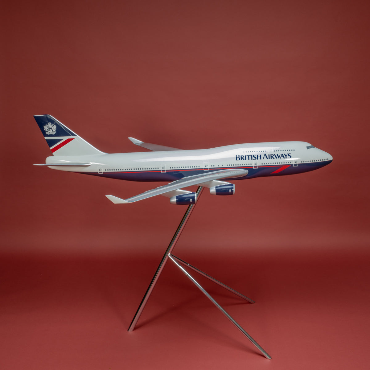 British Airways Boeing 747 Model – Bentleys London