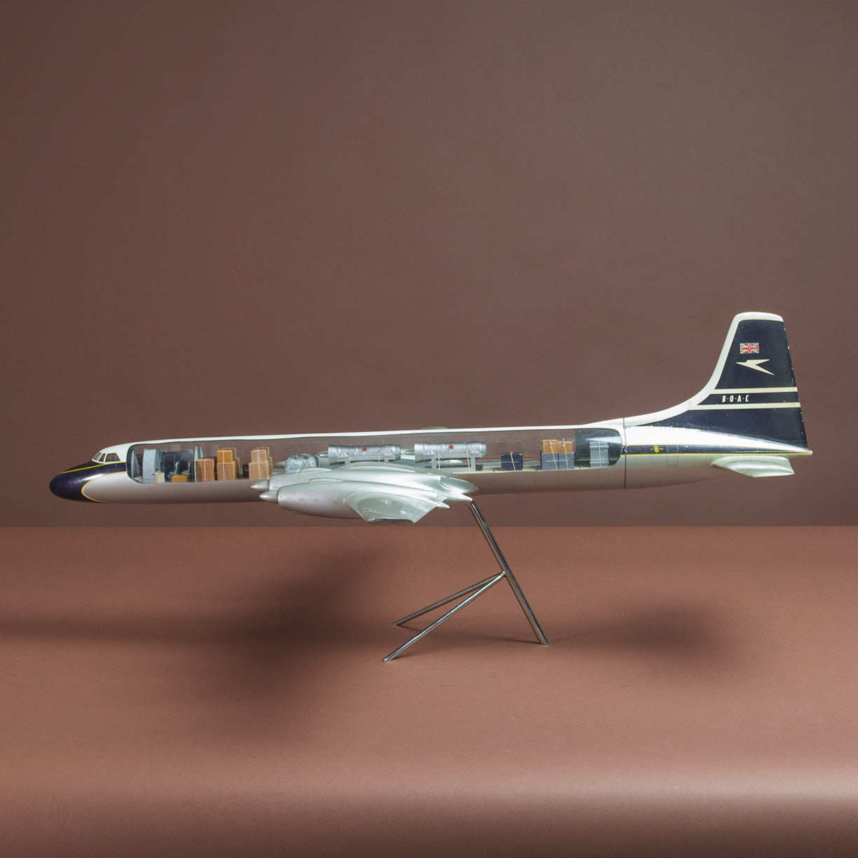 BOAC Canadair CL-44D4-1 Model – Bentleys London