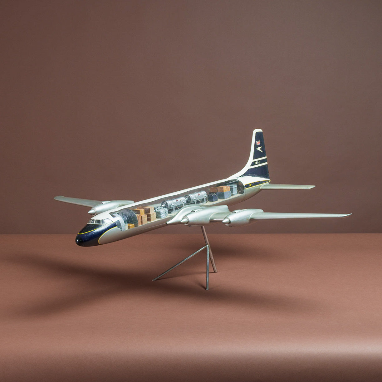 BOAC Canadair CL-44D4-1 Model – Bentleys London