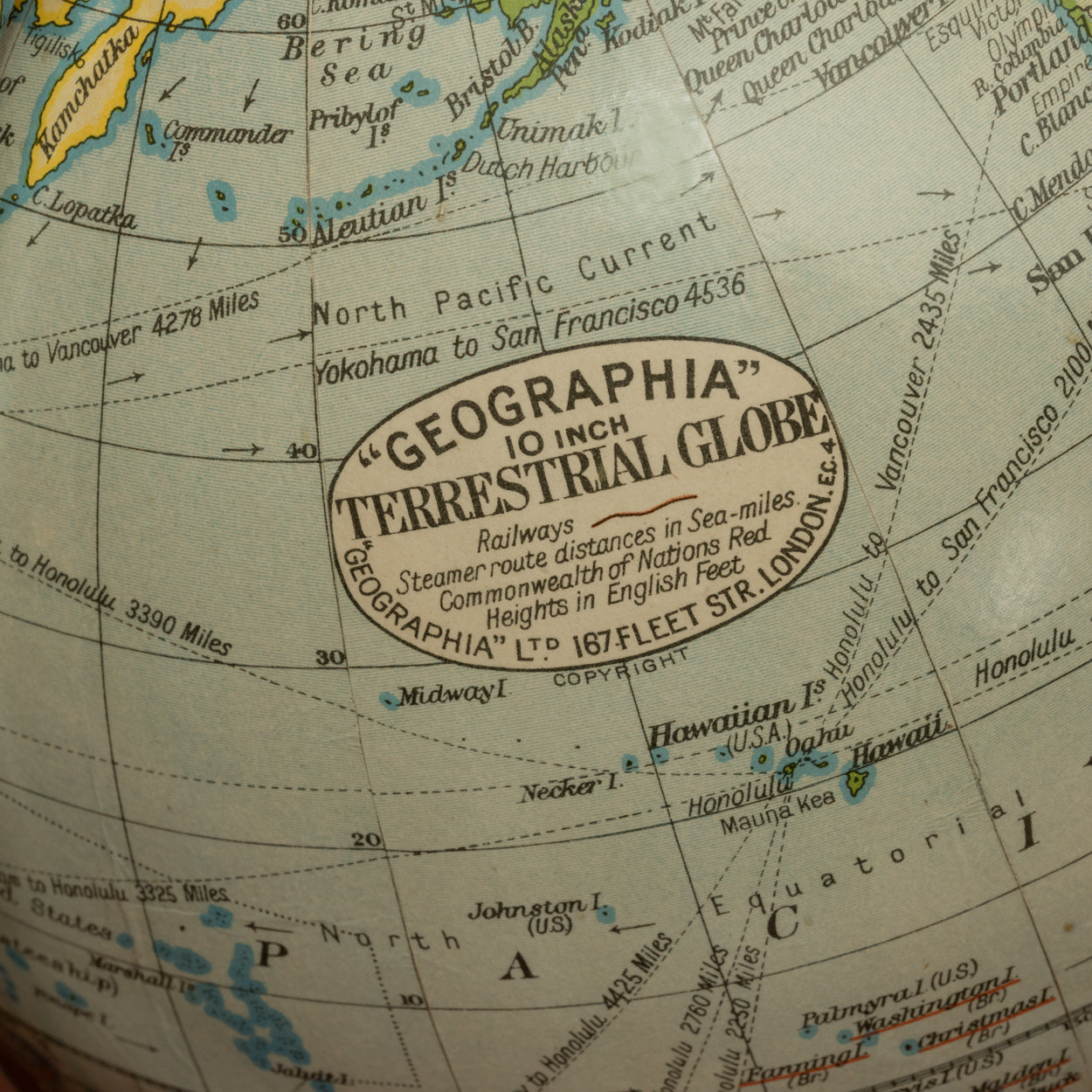 Geographia 10 Inch Globe – Bentleys London