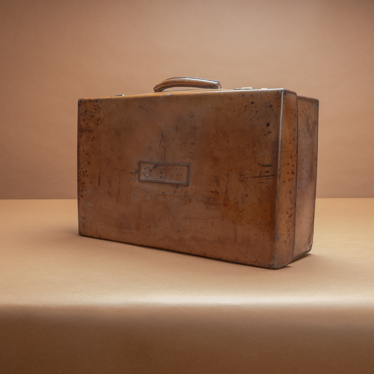 Light Brown Leather Suitcase – Bentleys London