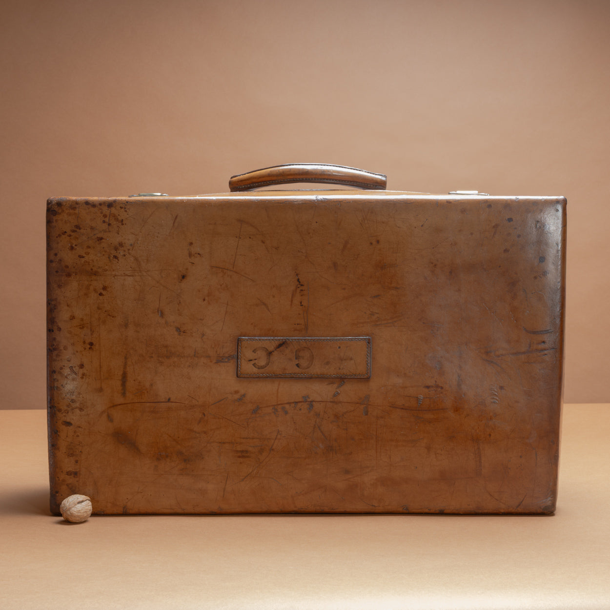 Light Brown Leather Suitcase – Bentleys London