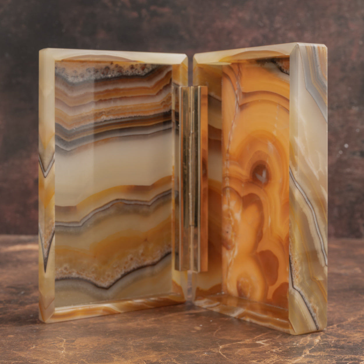 Brazilian Banded Agate Stone Box – Bentleys London