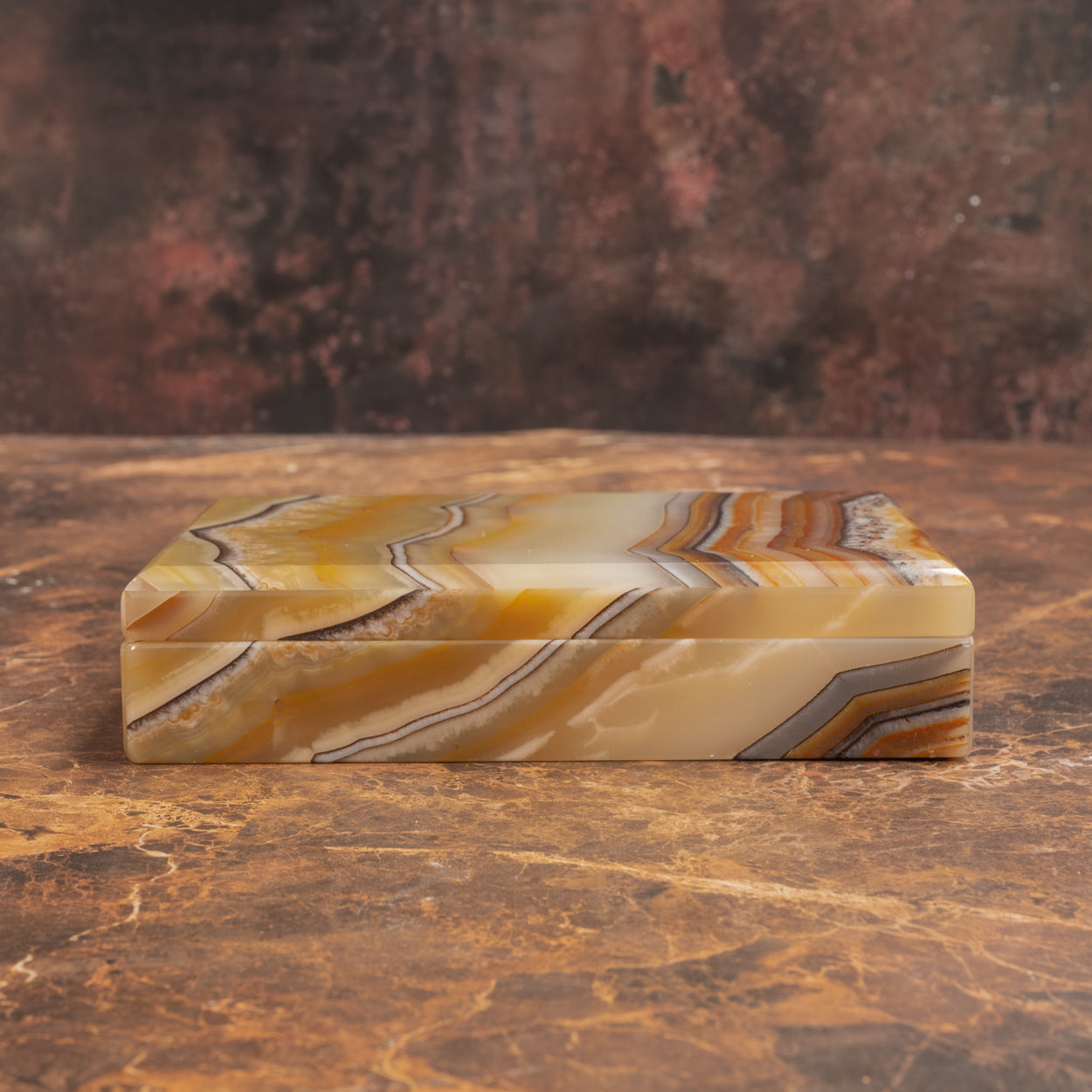 Brazilian Banded Agate Stone Box – Bentleys London