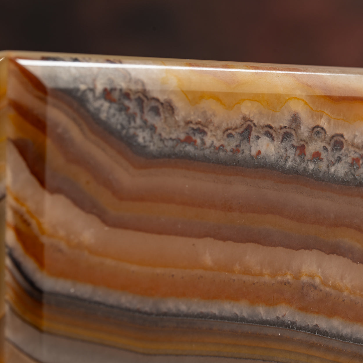 Brazilian Banded Agate Stone Box – Bentleys London