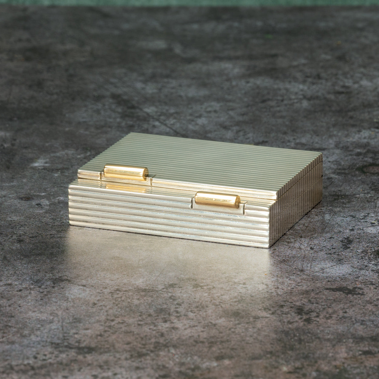 Silver Cigarette Case and Powder Compact by Cartier – Bentleys London