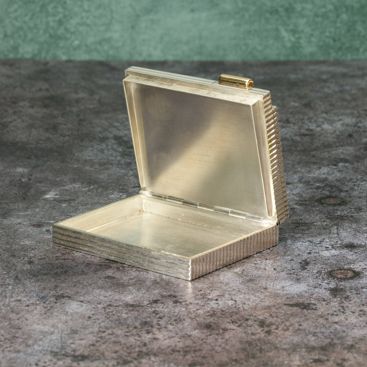 Silver Cigarette Case and Powder Compact by Cartier – Bentleys London
