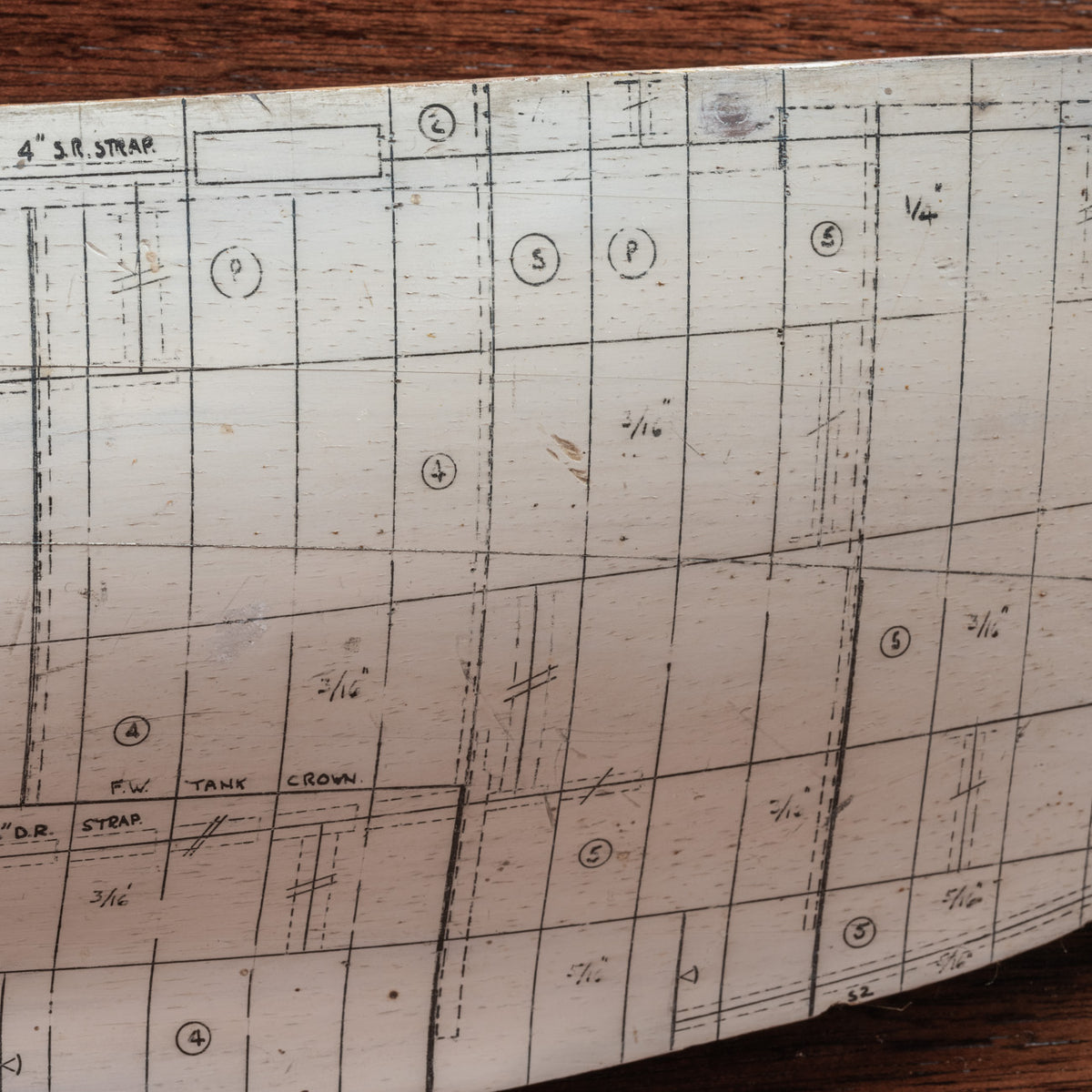 'Eryx' Schooner Half Hull Model – Bentleys London