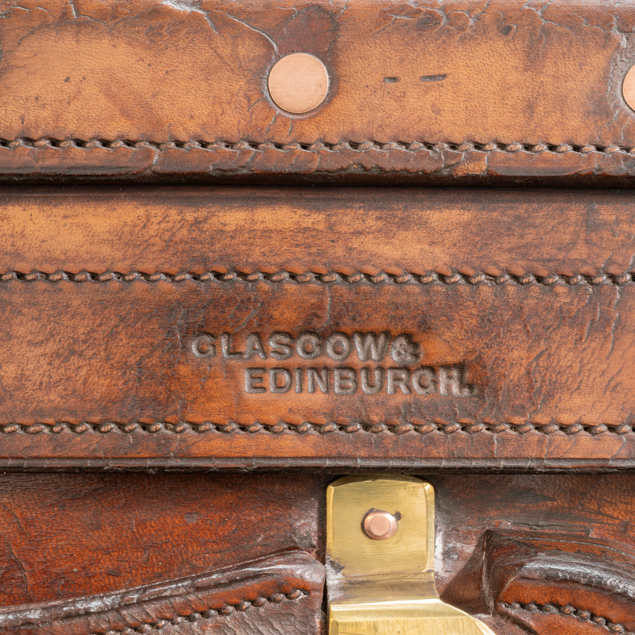 Bentleys London | Shop Vintage Luggage | Scottish Leather Trunk