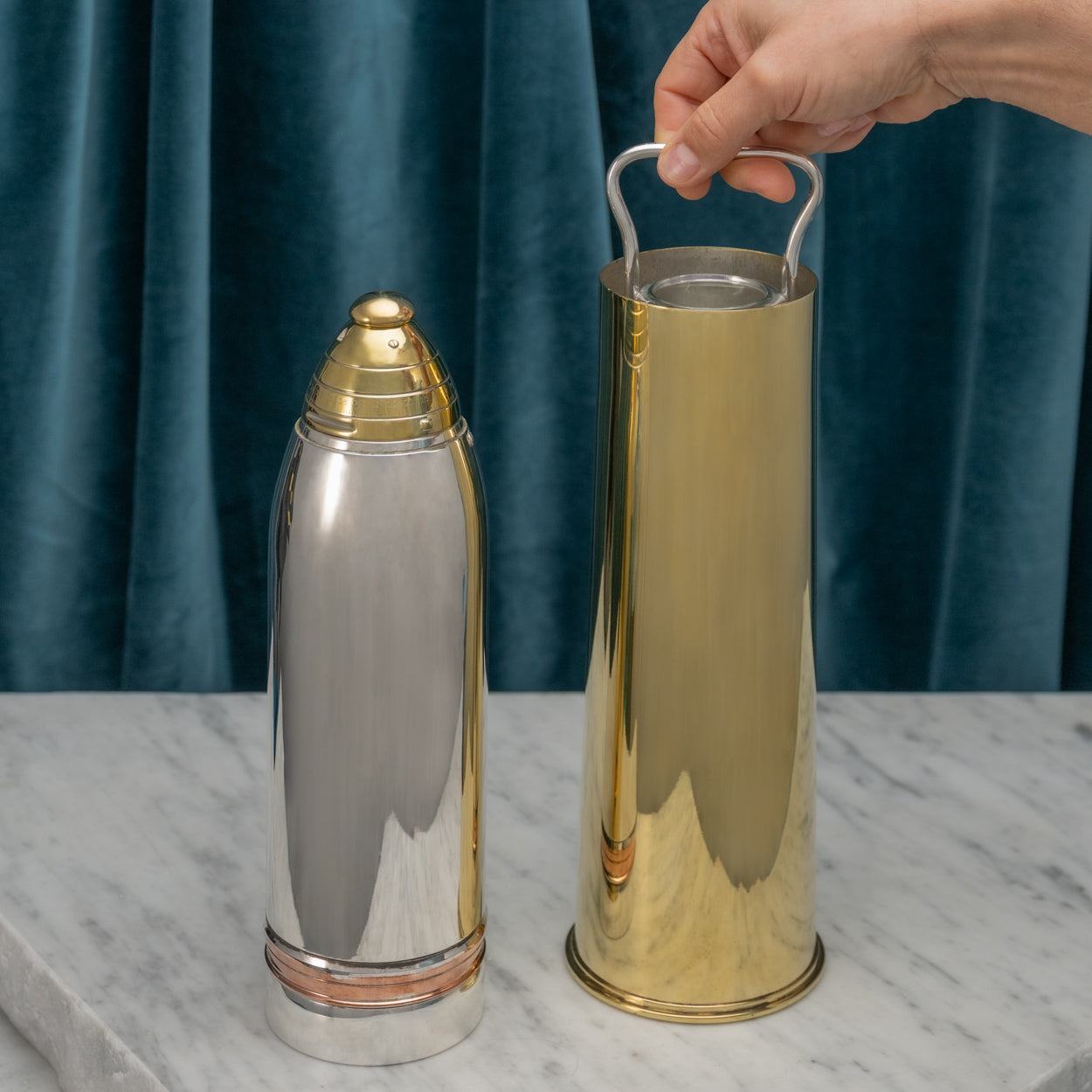 Gun Shell Cocktail Shaker and Server – Bentleys London