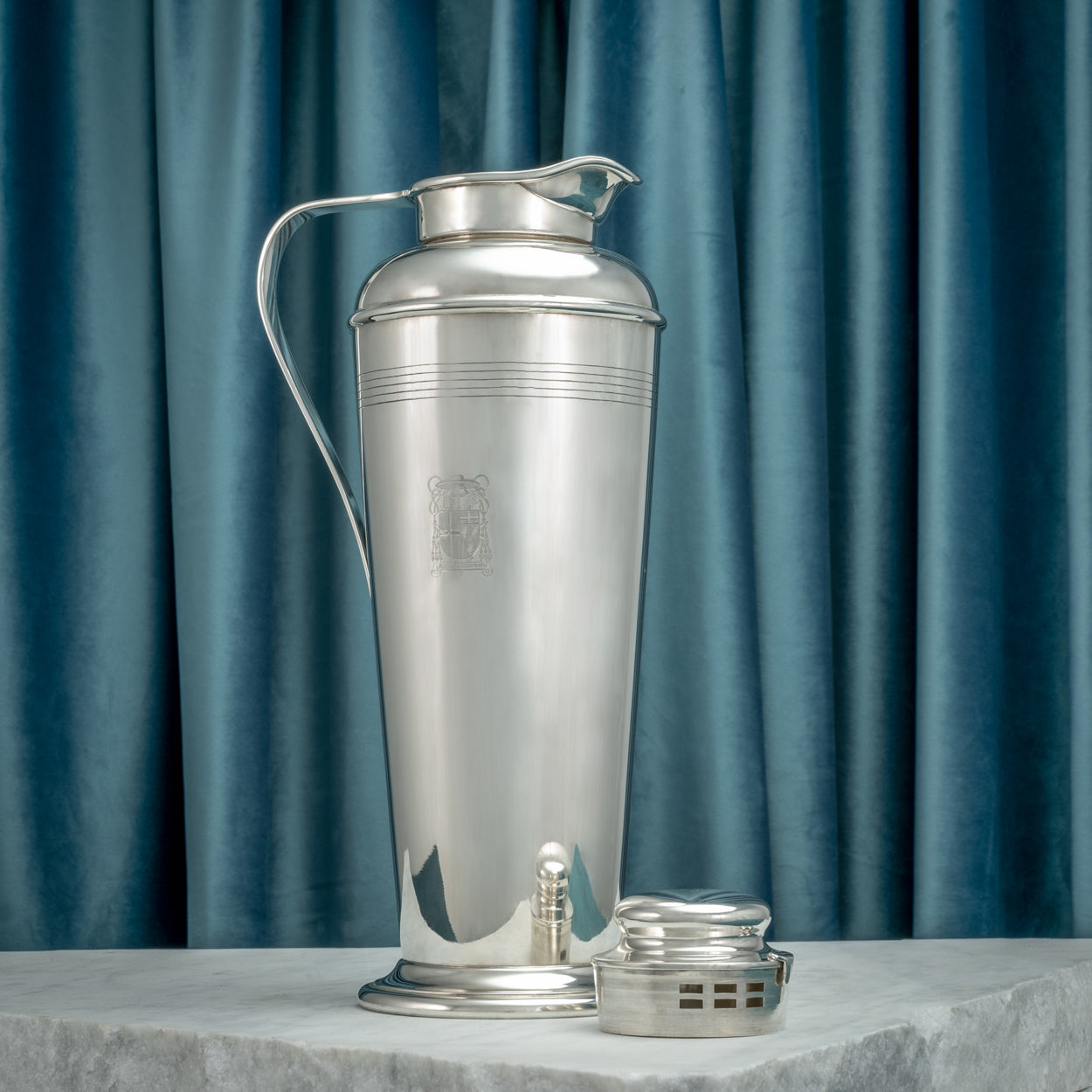 Sterling Silver Four Pint Cocktail Jug – Bentleys London