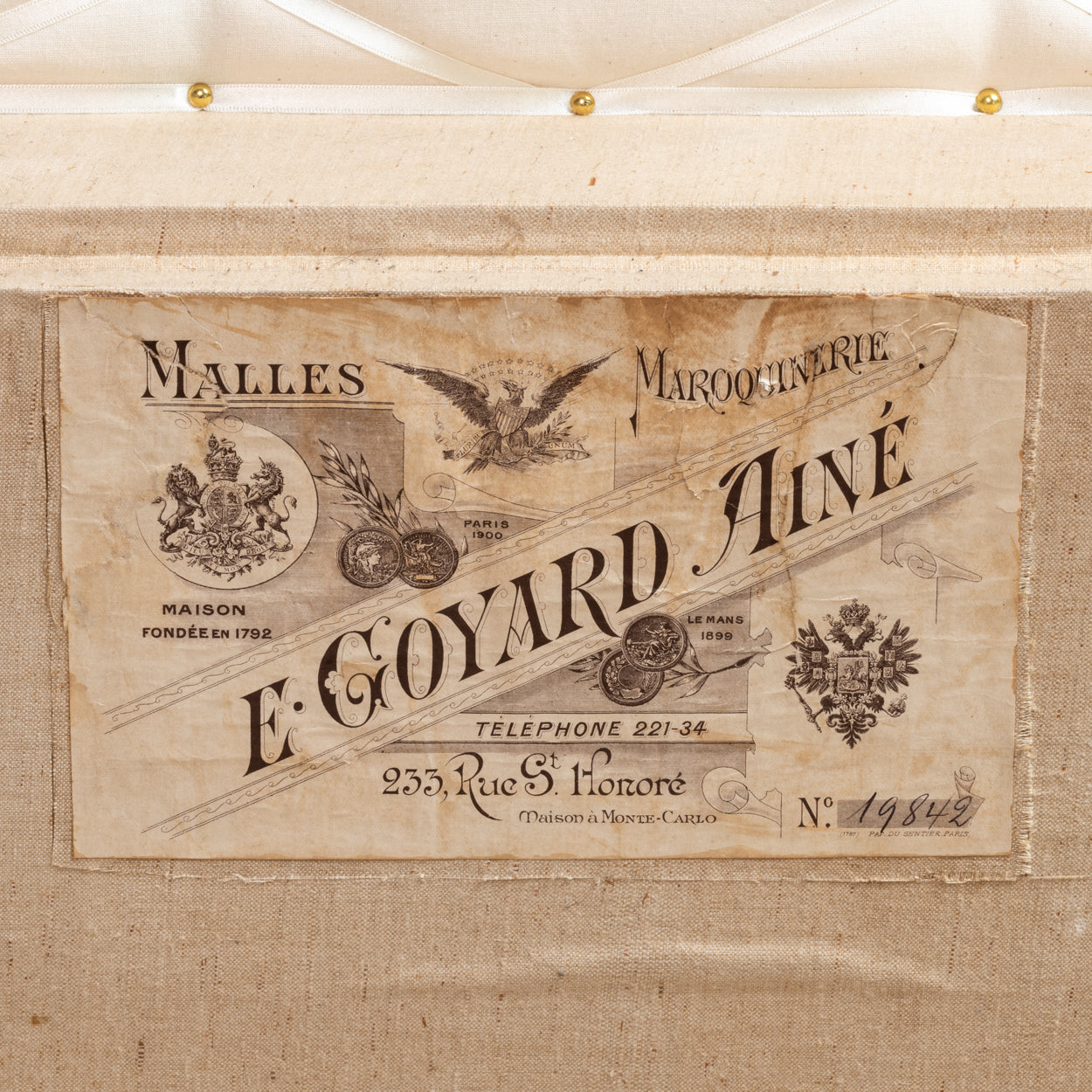 Large Goyard Steamer Trunk – Bentleys London