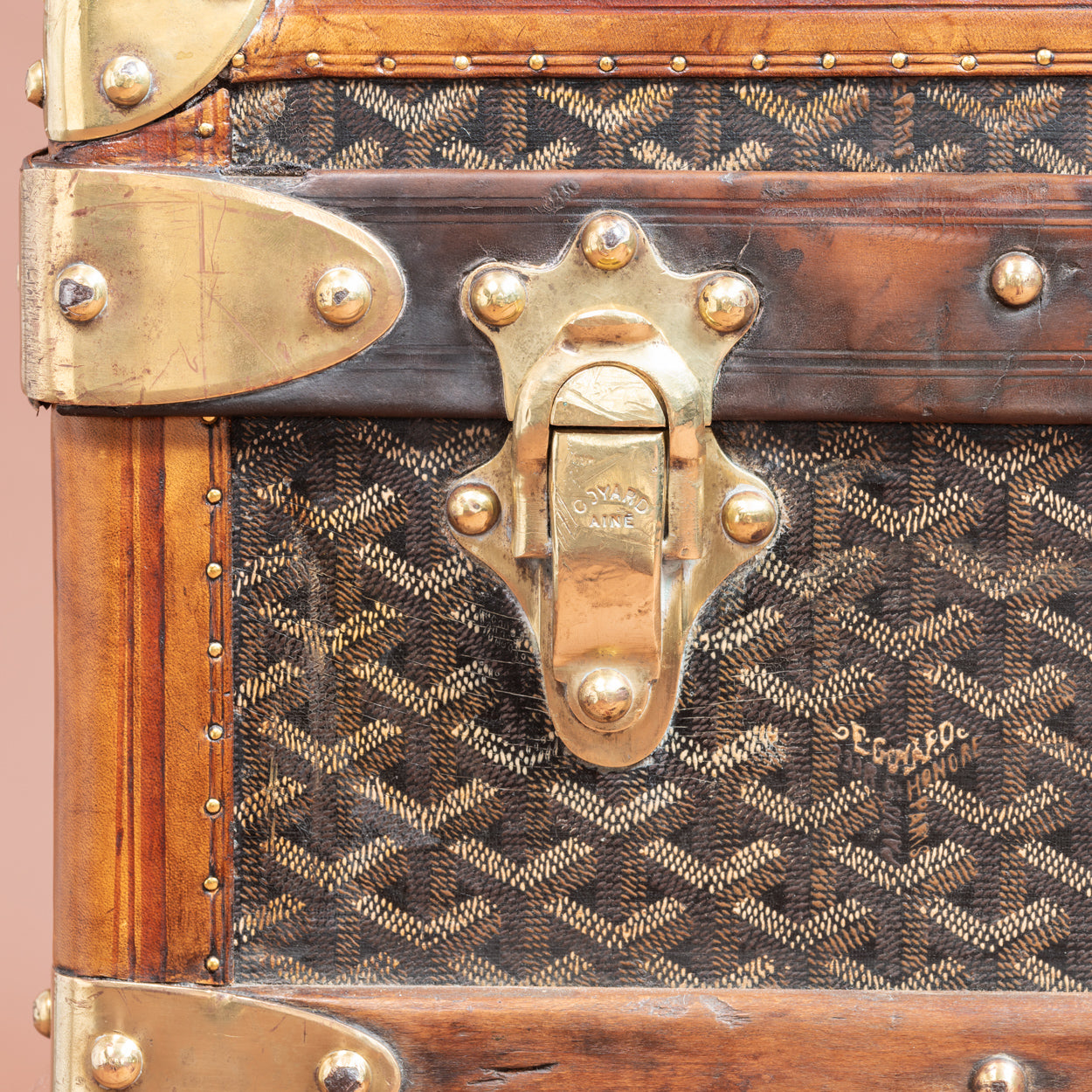 Large Goyard Steamer Trunk – Bentleys London
