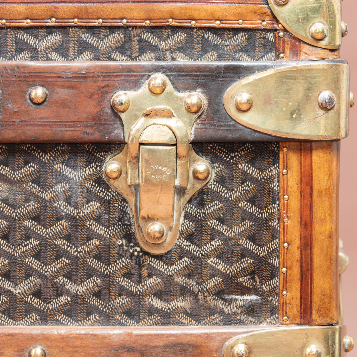 Large Goyard Steamer Trunk – Bentleys London