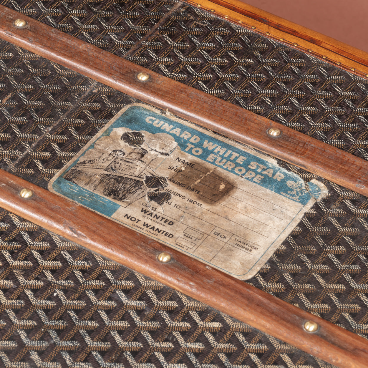 Large Goyard Steamer Trunk – Bentleys London