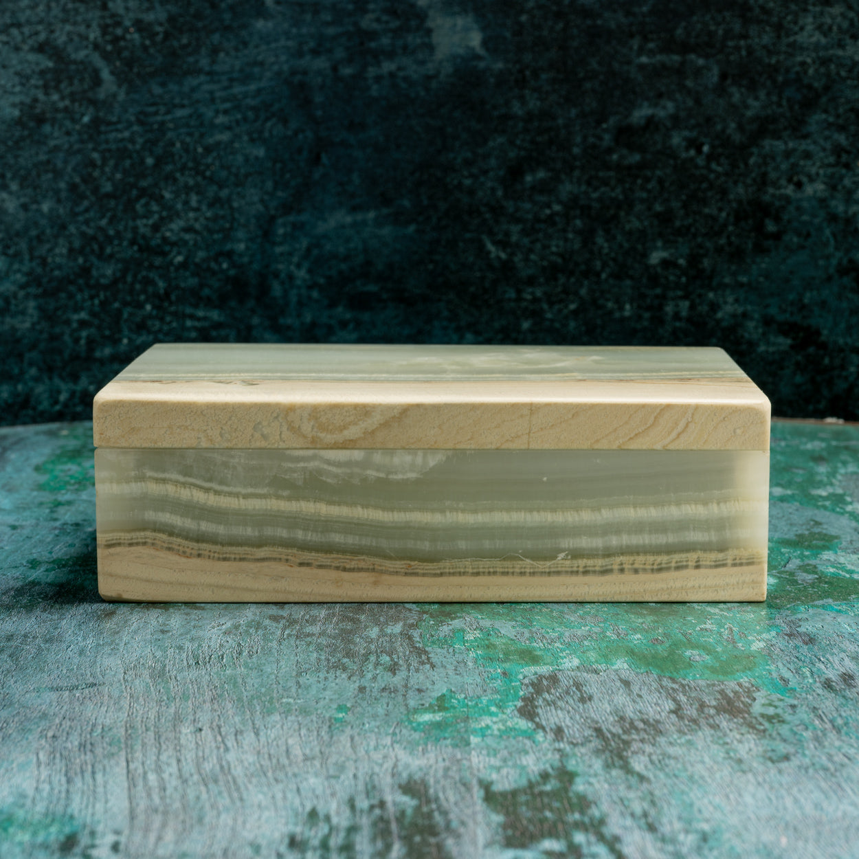 Green Onyx Stone Box – Bentleys London