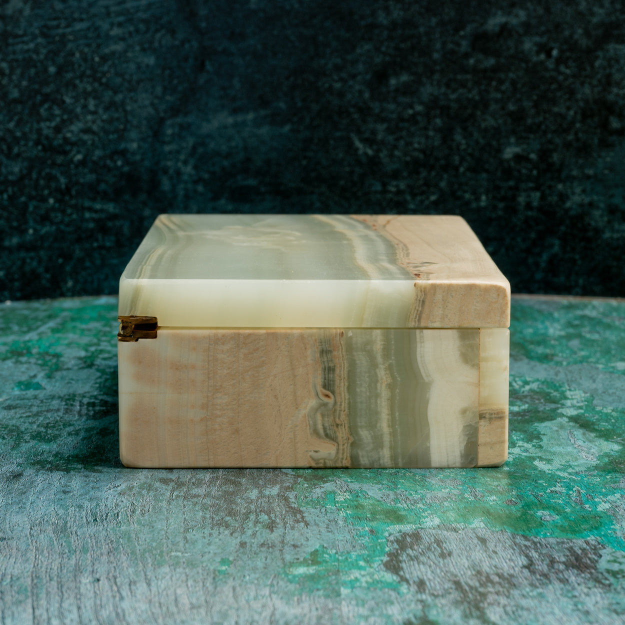 Green Onyx Stone Box – Bentleys London