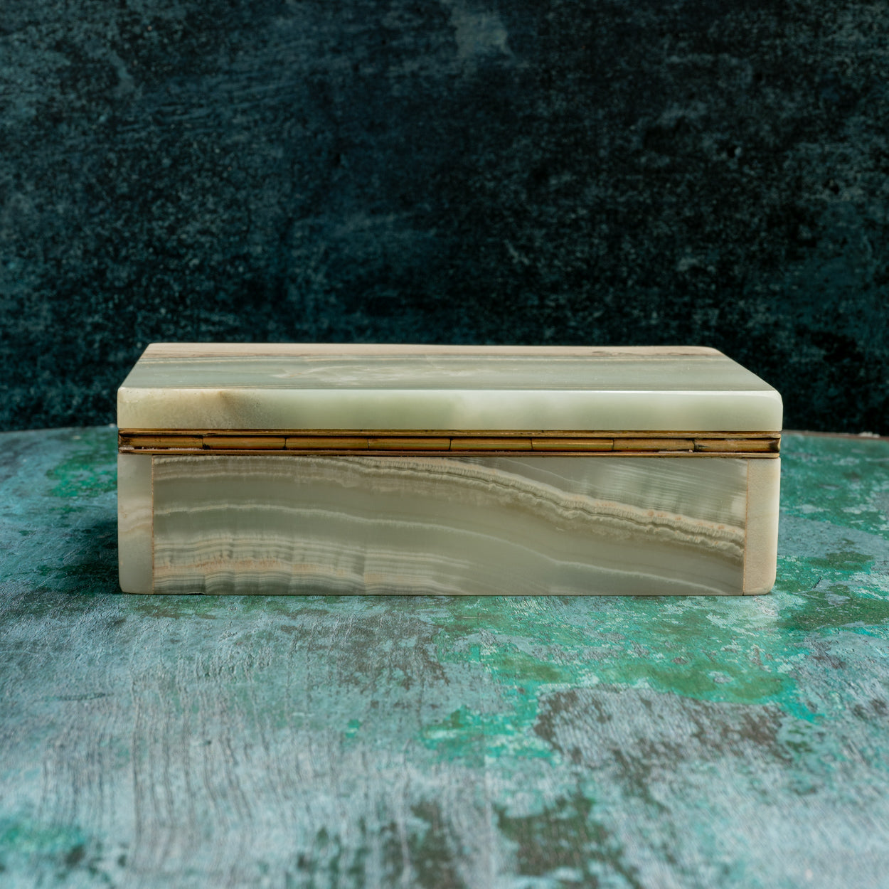 Green Onyx Stone Box – Bentleys London