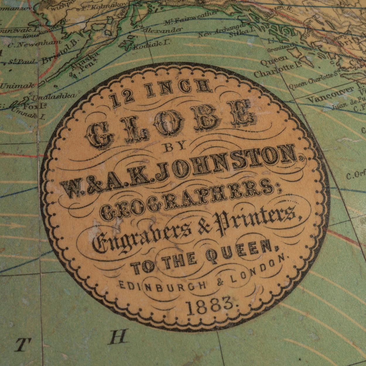 Twelve Inch Johnston Globe – Bentleys London