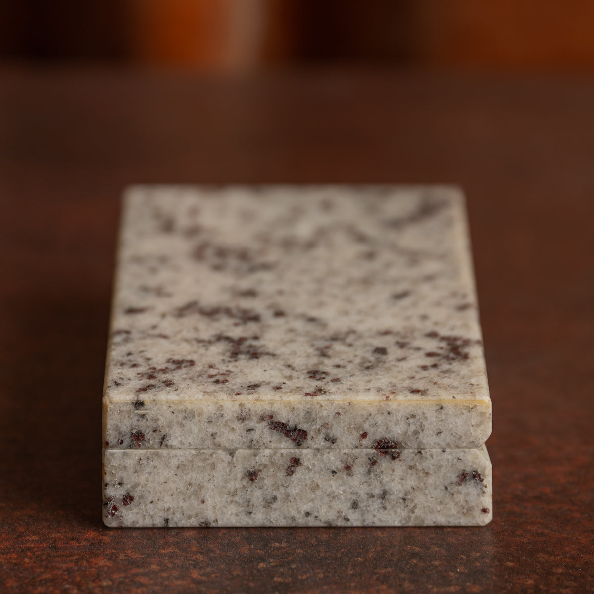 White Granite Stone Box – Bentleys London