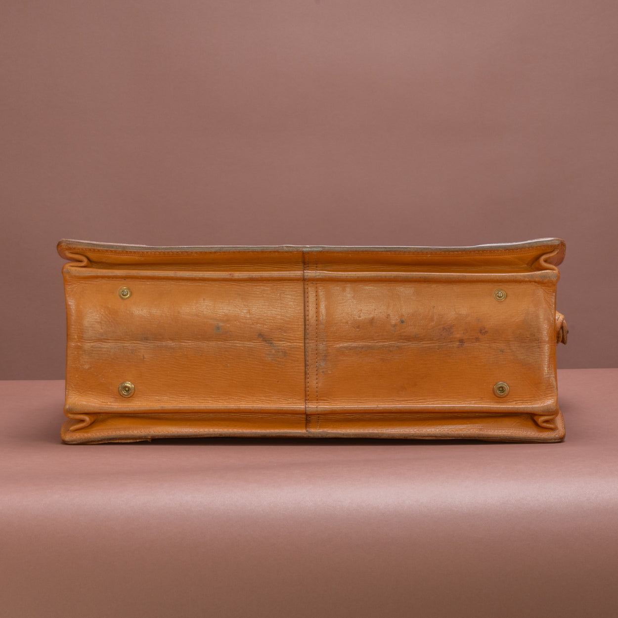 Light Tan Leather Top Frame Briefcase – Bentleys London