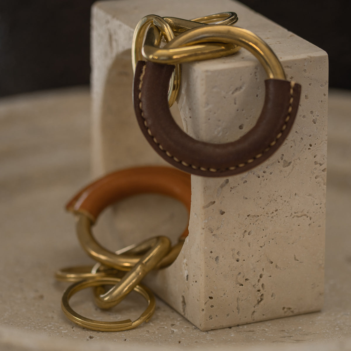 Brown Chatelaine Key Fob – Bentleys London