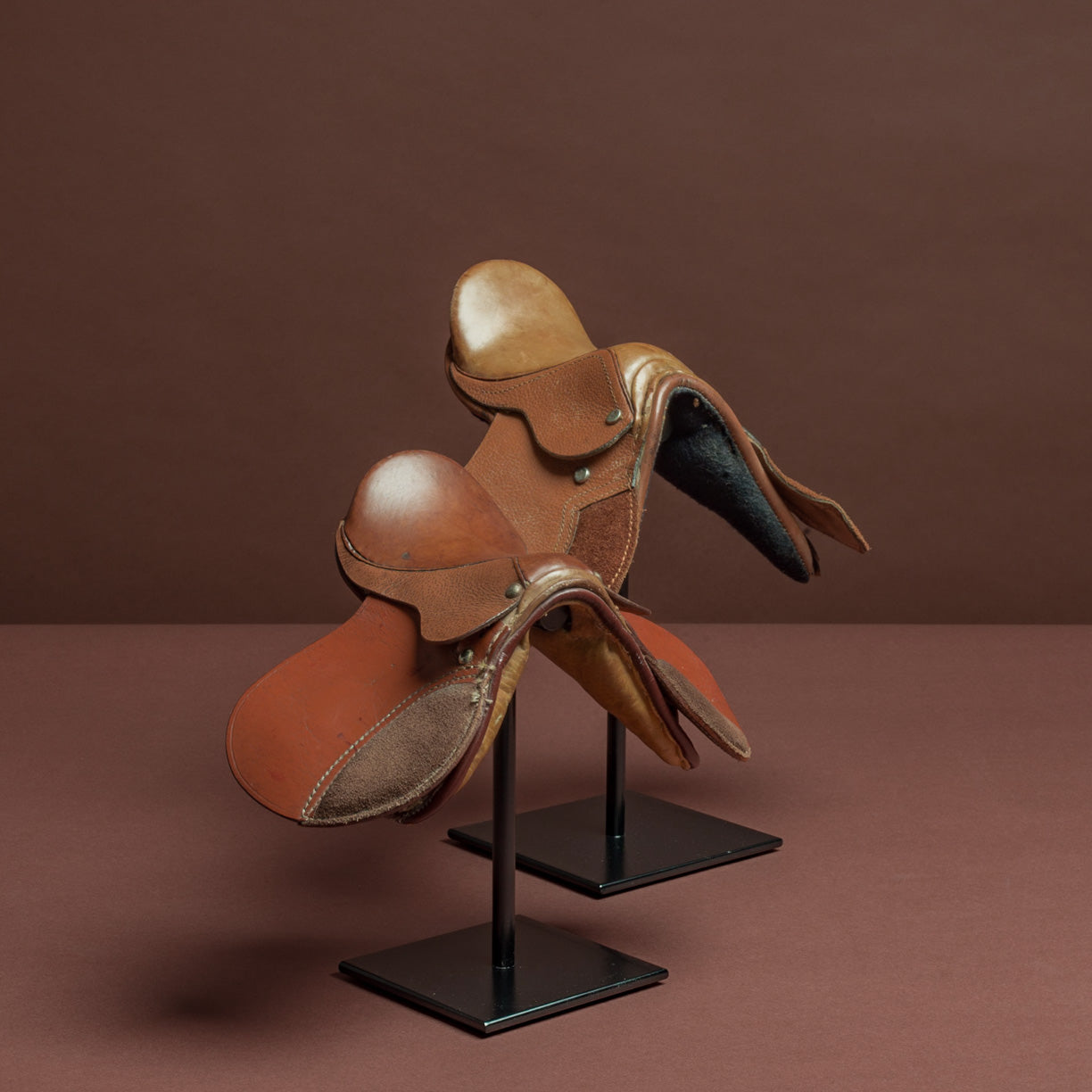 Two Miniature Saddles – Bentleys London
