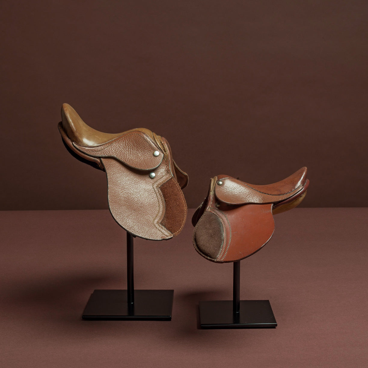 Two Miniature Saddles – Bentleys London