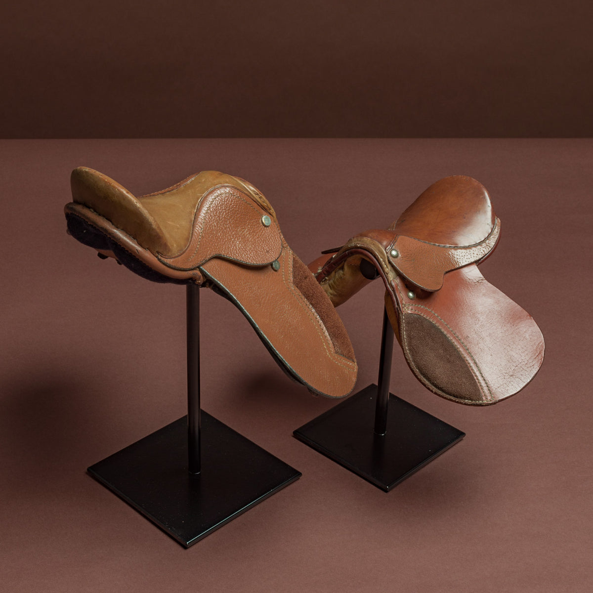 Two Miniature Saddles – Bentleys London