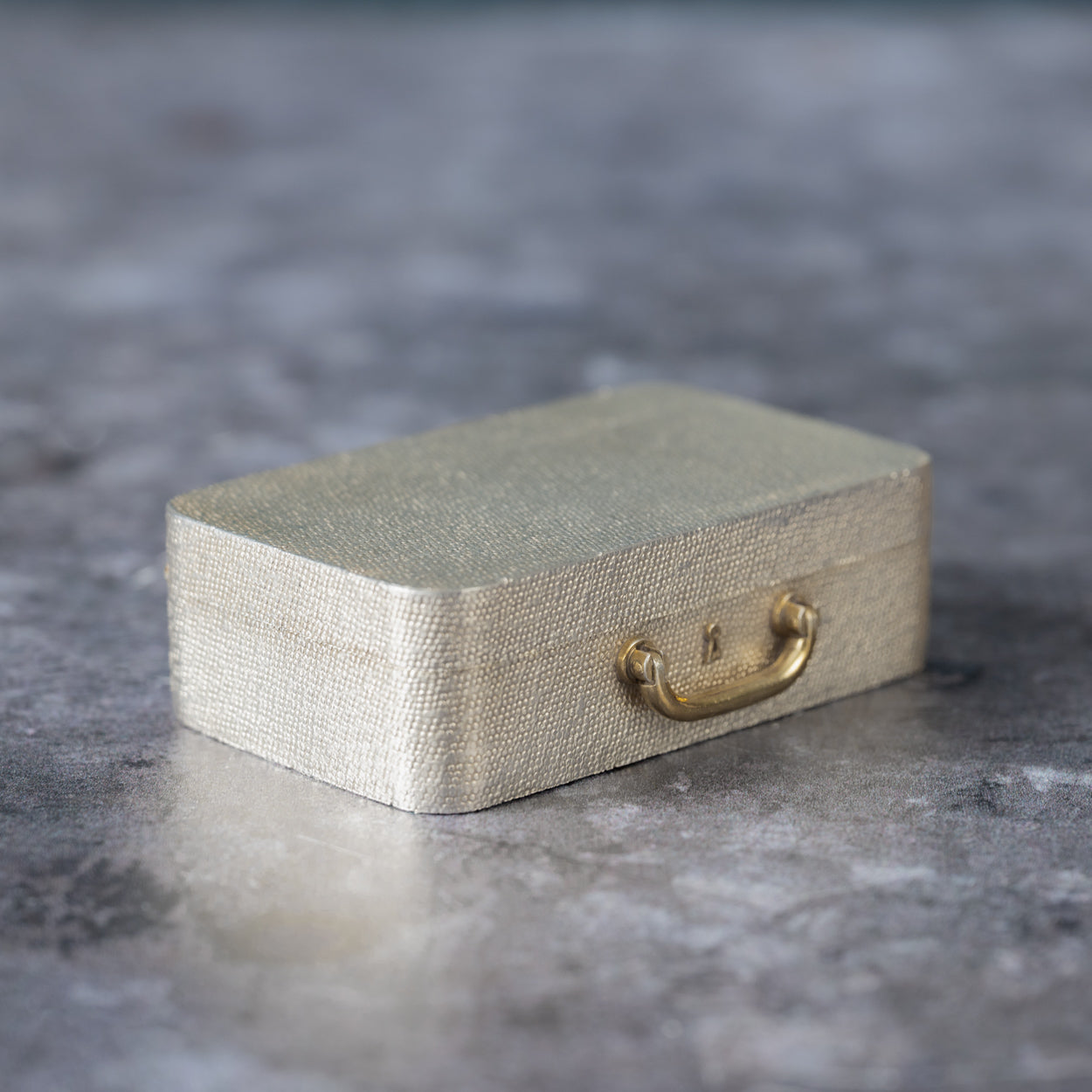 Bentleys London | Shop Silver | Miniature Silver Suitcase