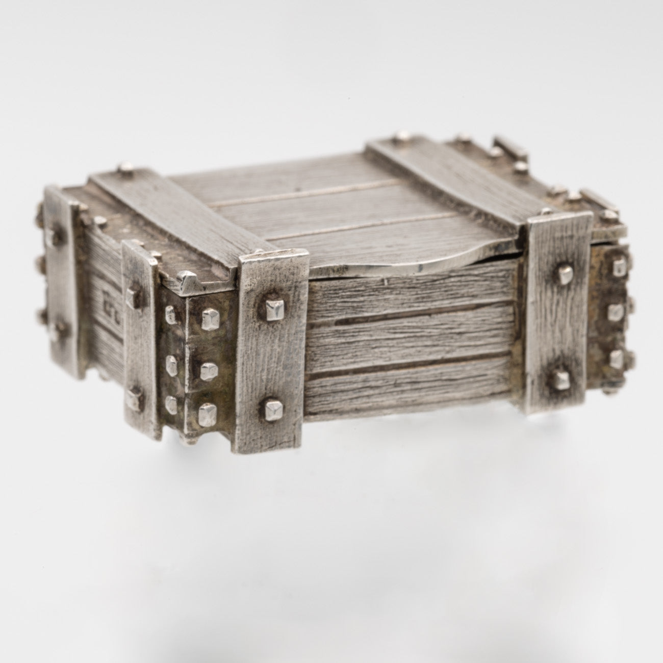 Miniature Silver 'Wooden Crate' – Bentleys London