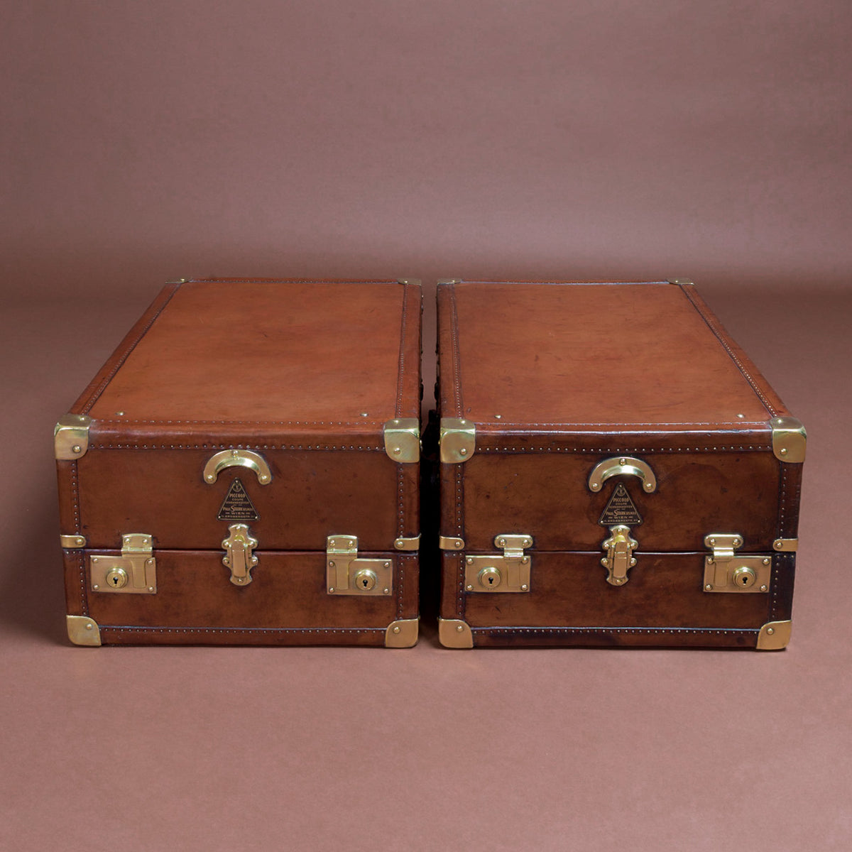 Pair of 'Piccolo' Wardrobe Trunks – Bentleys London