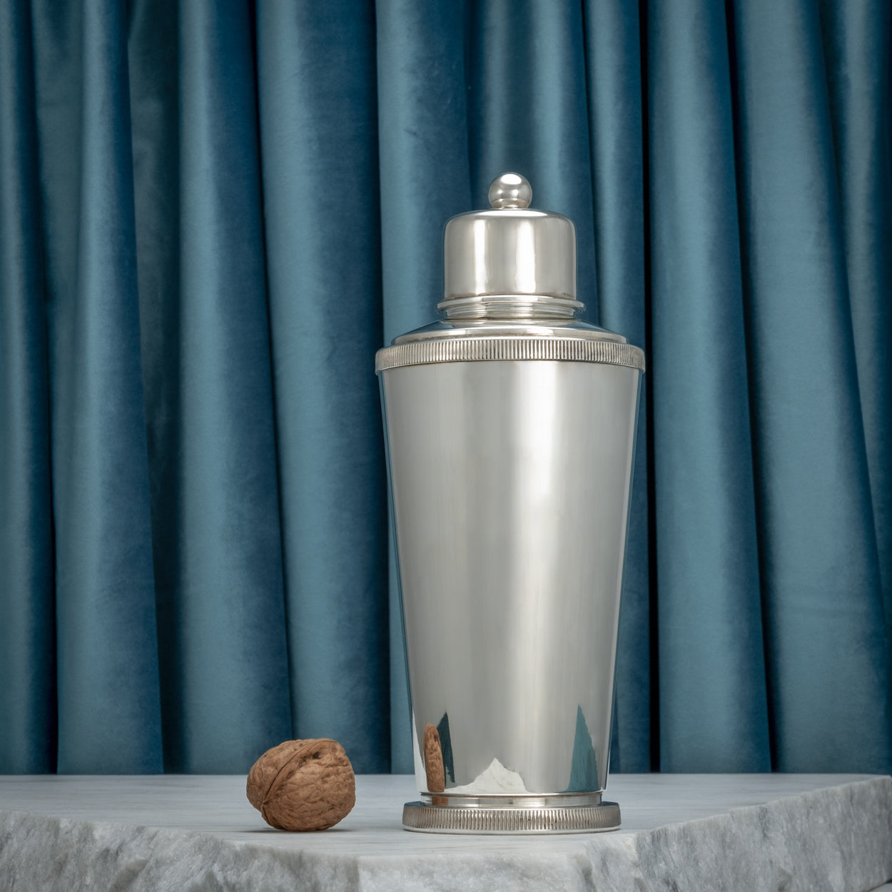 Polished Silver Plated Cocktail Shaker – Bentleys London