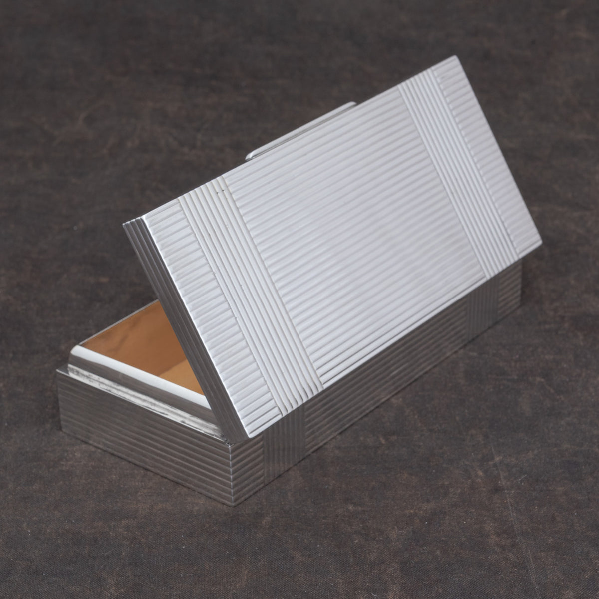 Ridged Silver Box – Bentleys London