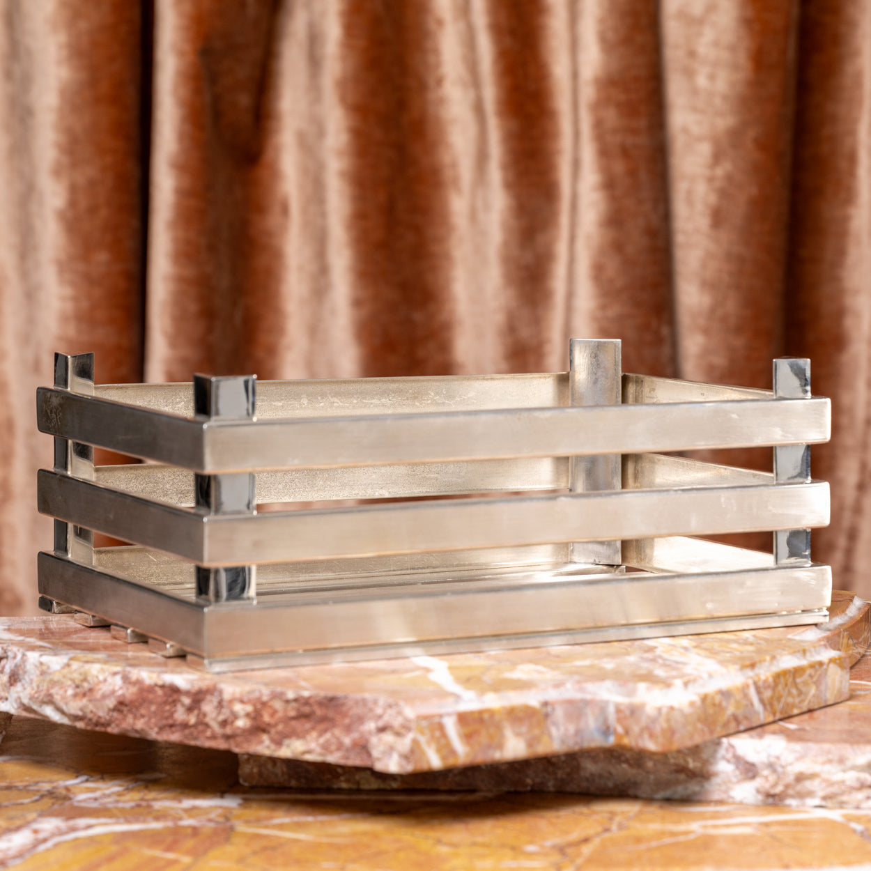 Silver 'Wooden Produce Crate' – Bentleys London