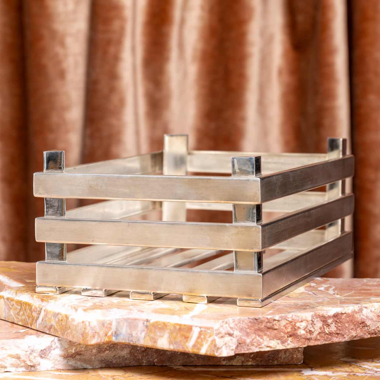 Silver 'Wooden Produce Crate' – Bentleys London