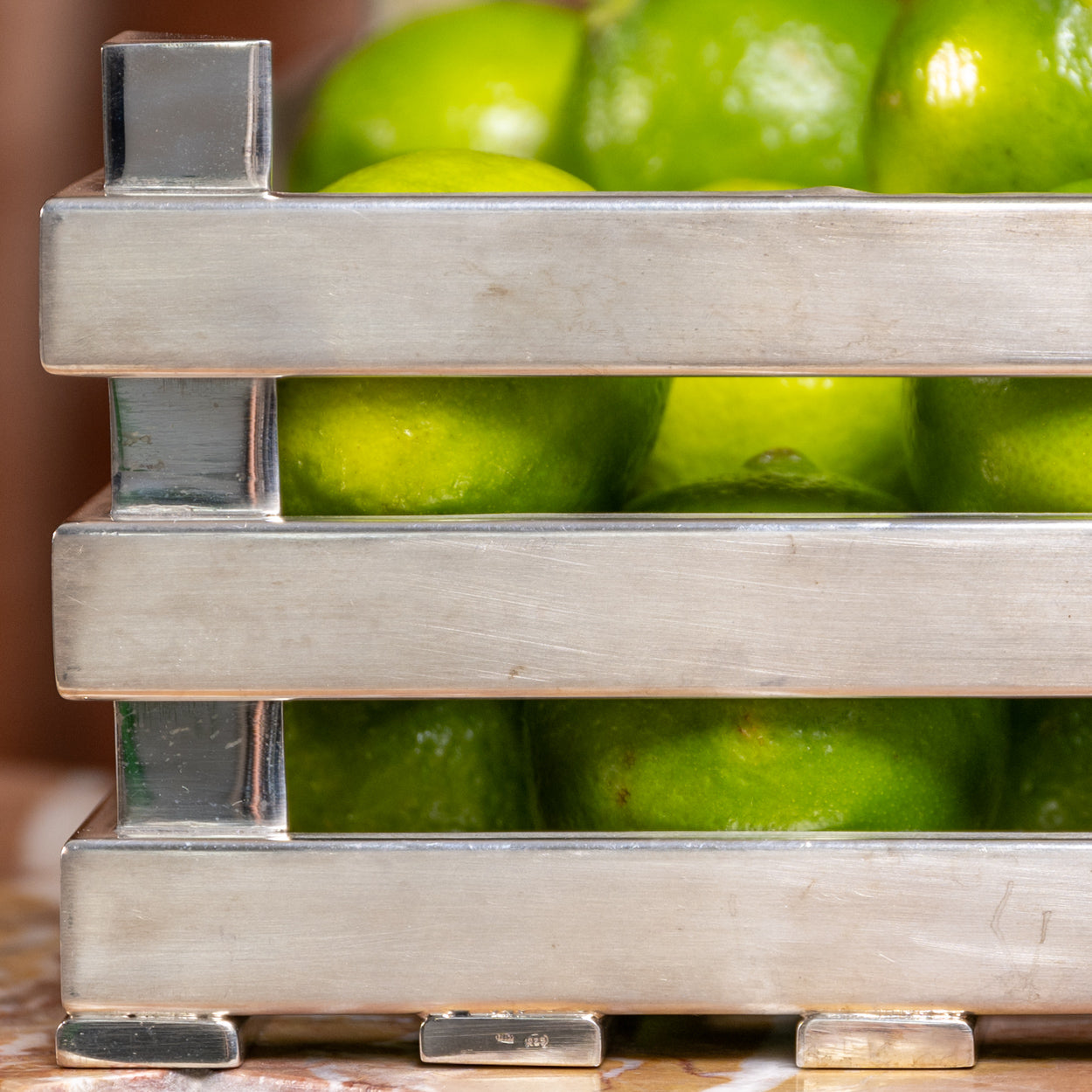 Silver 'Wooden Produce Crate' – Bentleys London