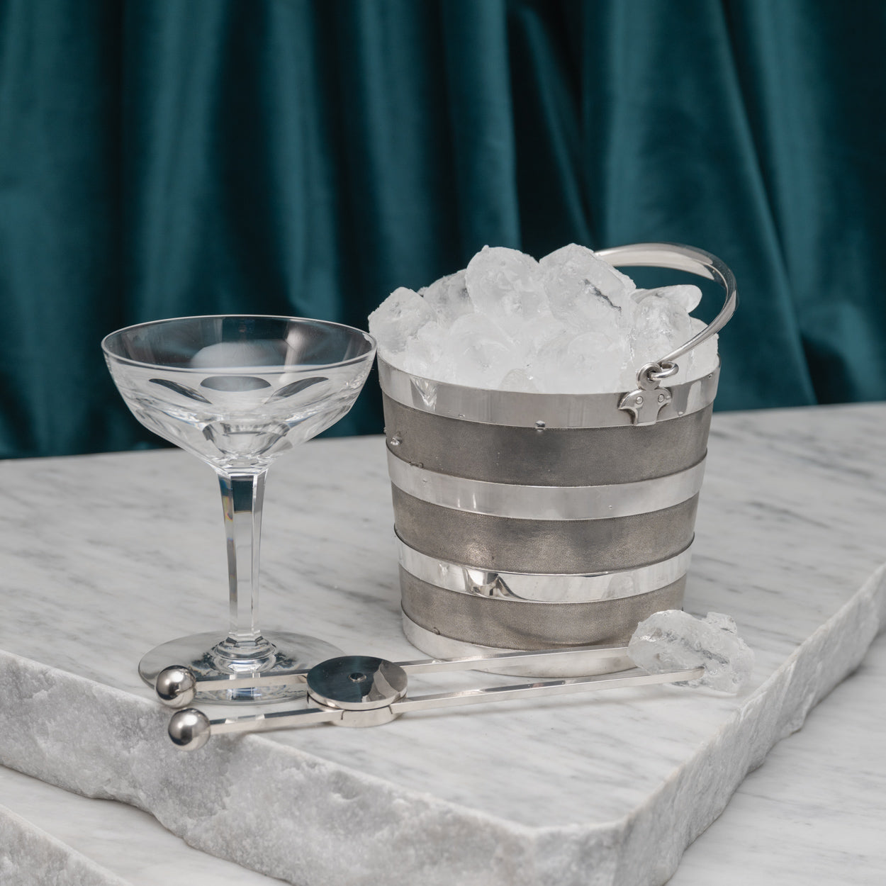 Silver Plated Ice Cube Bucket – Bentleys London