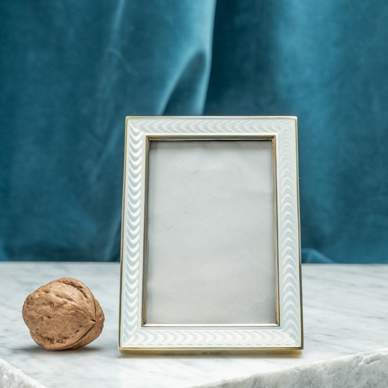 Small Enamelled Silver Frame – Bentleys London