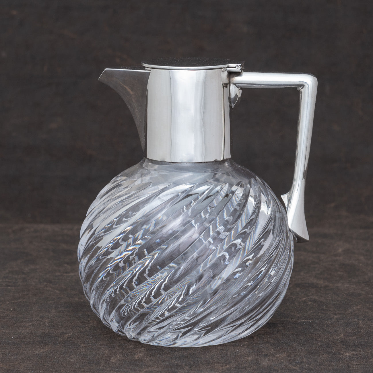 Silver Topped Cut Glass Claret Jug – Bentleys London