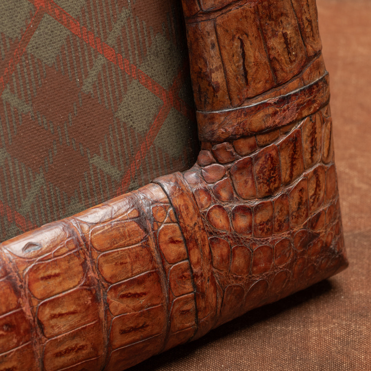 Large Crocodile Skin Picture Frame – Bentleys London