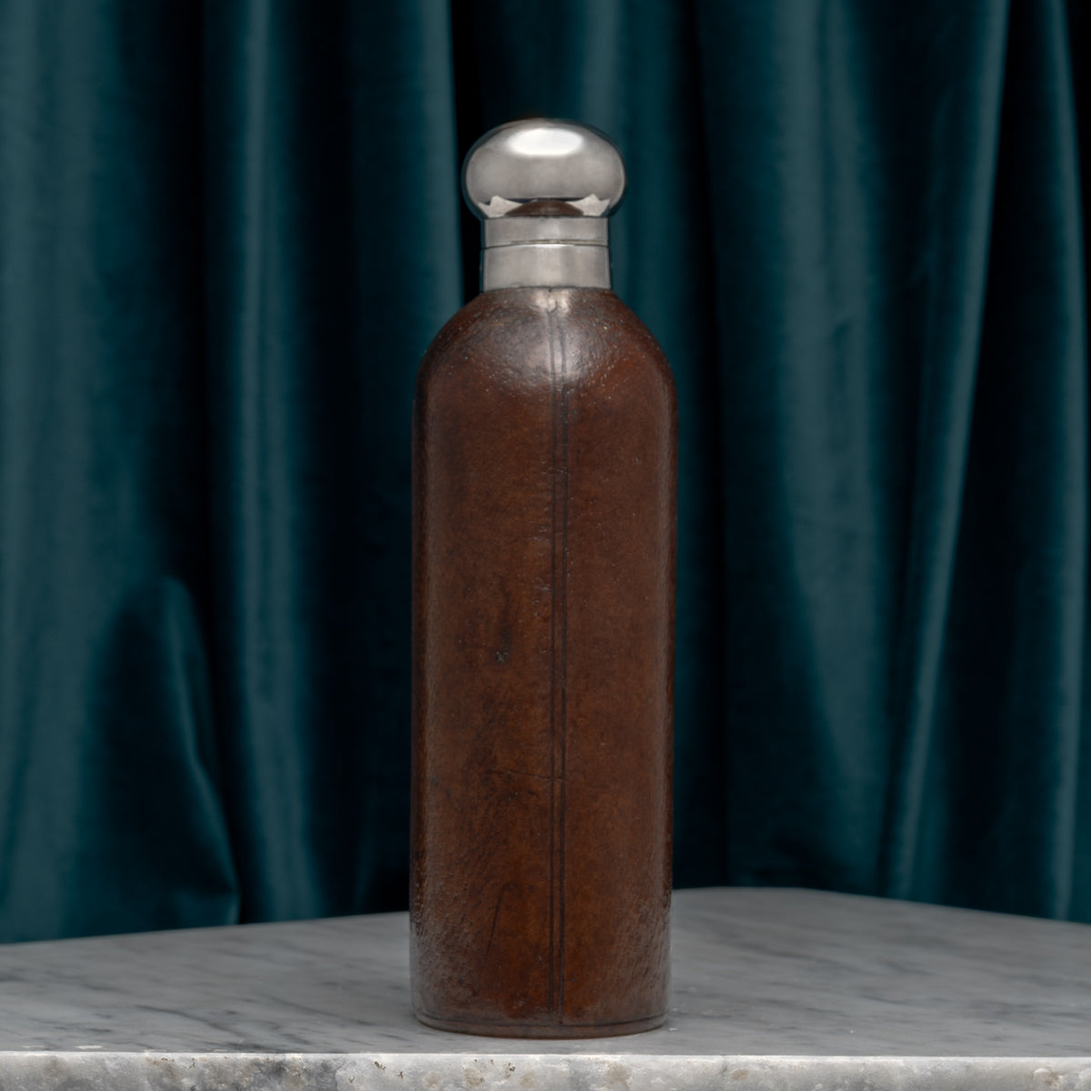 Leather Covered Large Flask – Bentleys London