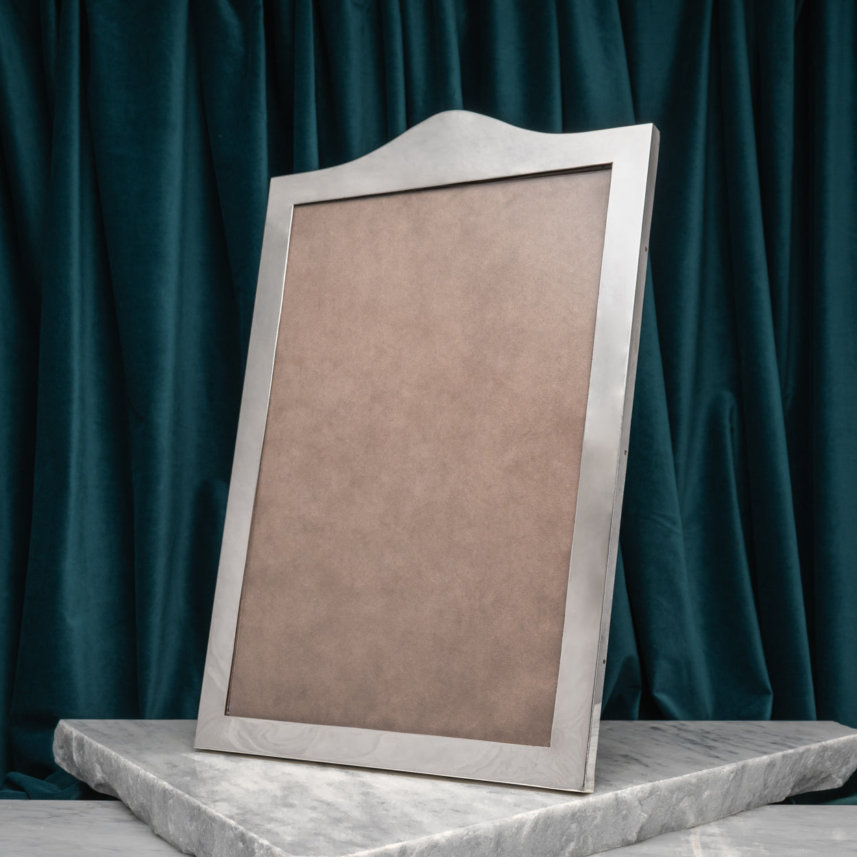 Bentleys London | Shop Objects | Very Large Arched Top Silver Frame