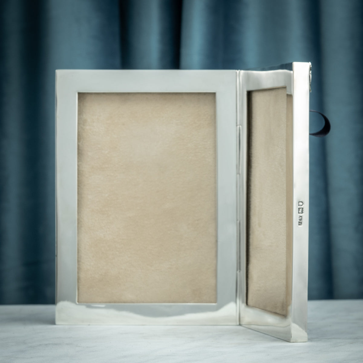 Hinged Silver Double Frame – Bentleys London