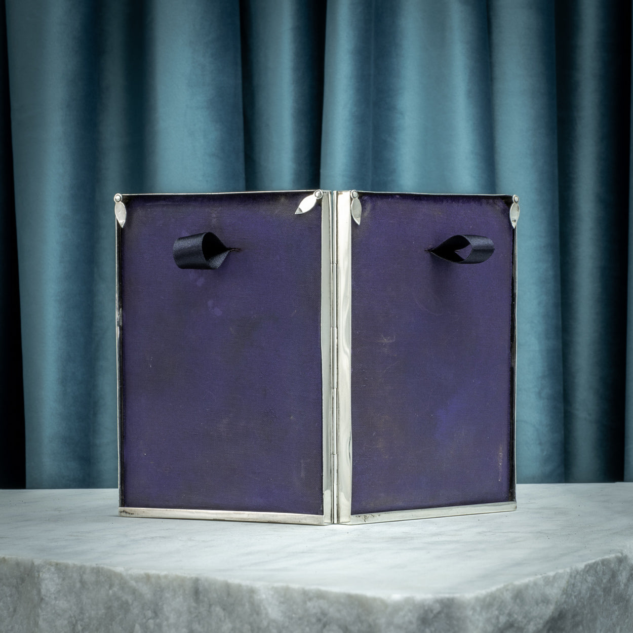 Hinged Silver Double Frame – Bentleys London