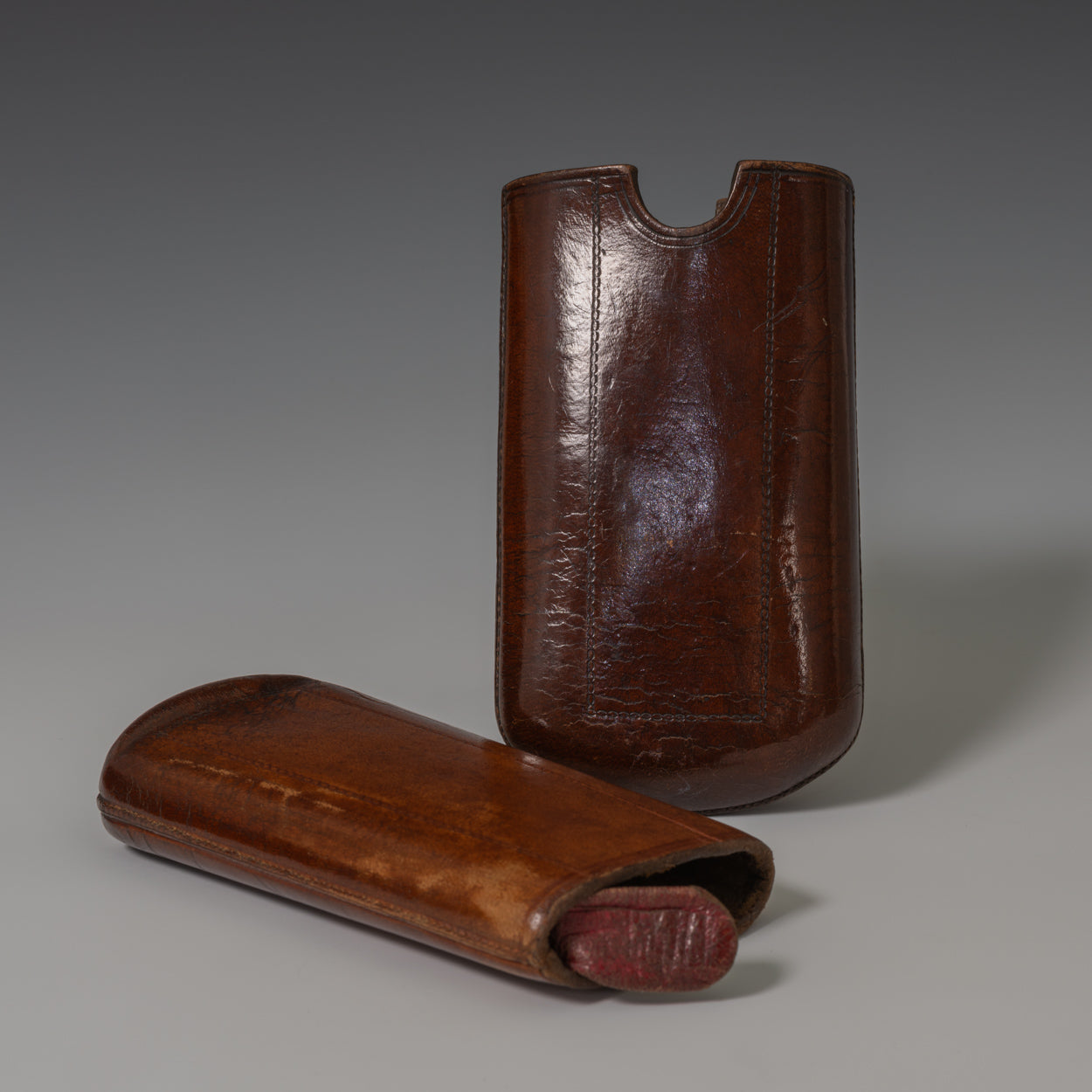 Victorian 'Warranted' Leather Cigar Case – Bentleys London