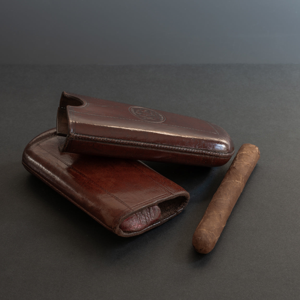 Victorian 'Warranted' Leather Cigar Case – Bentleys London