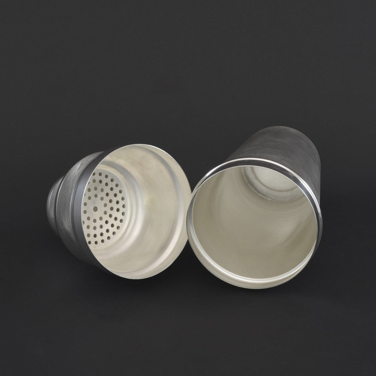 Large Engine Turned Silver Plate Cocktail Shaker – Bentleys London