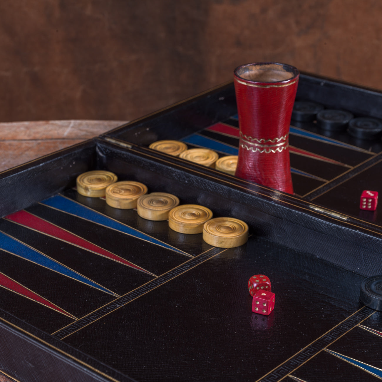 Backgammon, Chess and Checker Board Set – Bentleys London