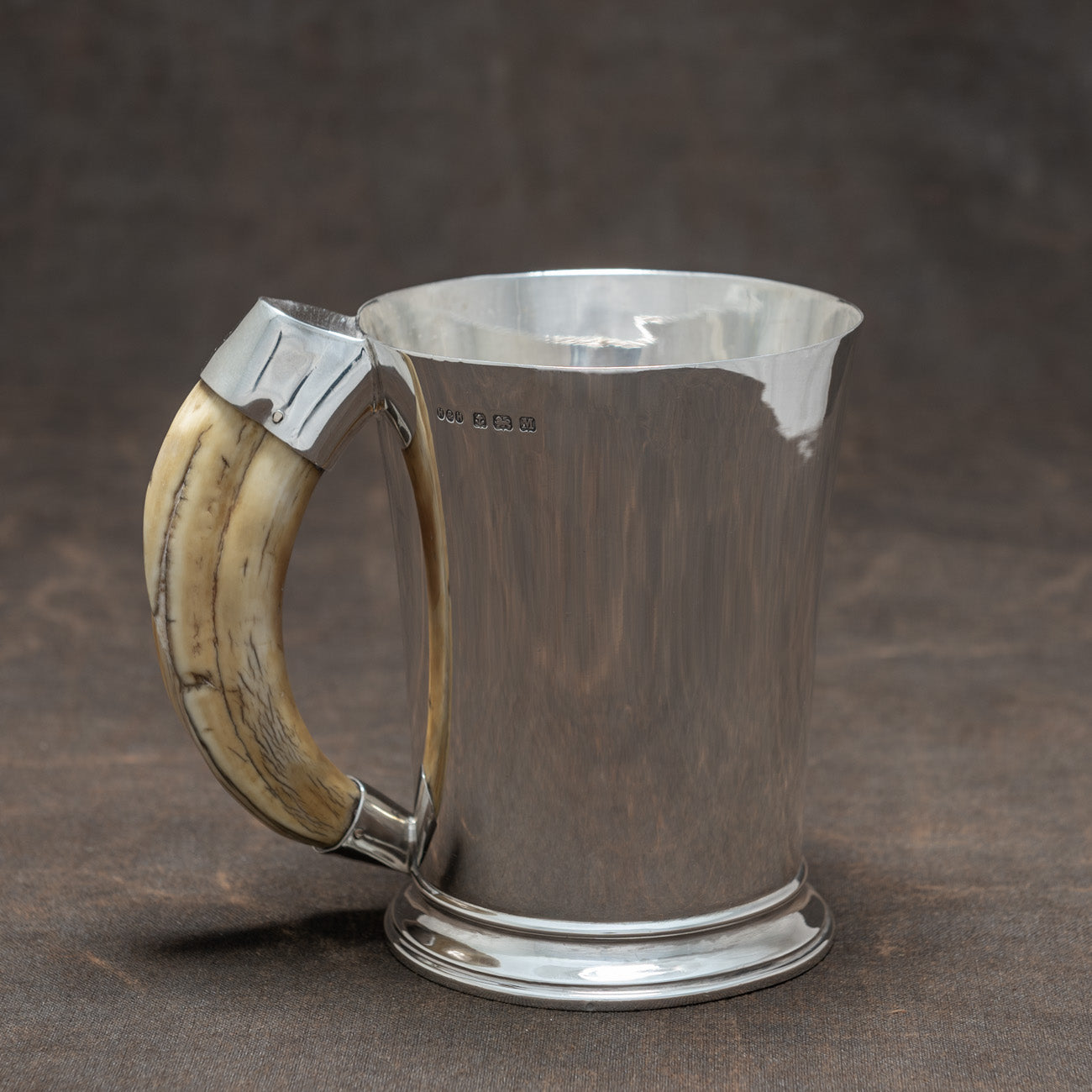 Silver Tankard with Boar Tusk Handle – Bentleys London